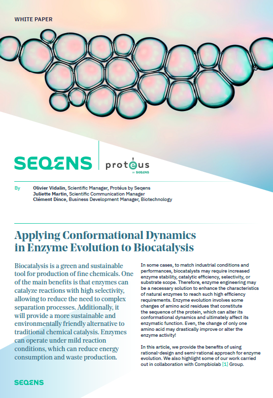 Applying Conformational Dynamics in Enzyme Evolution to Biocatalysis