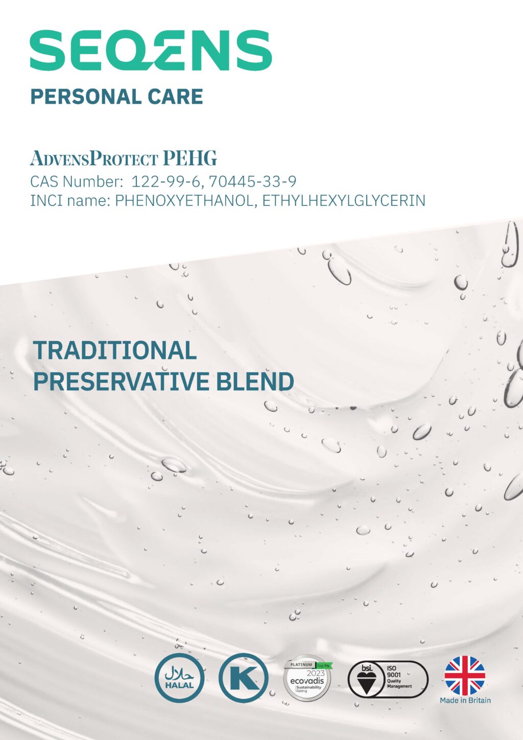 Discover our ingredient : AdvensProtect PEHG - SEQENS